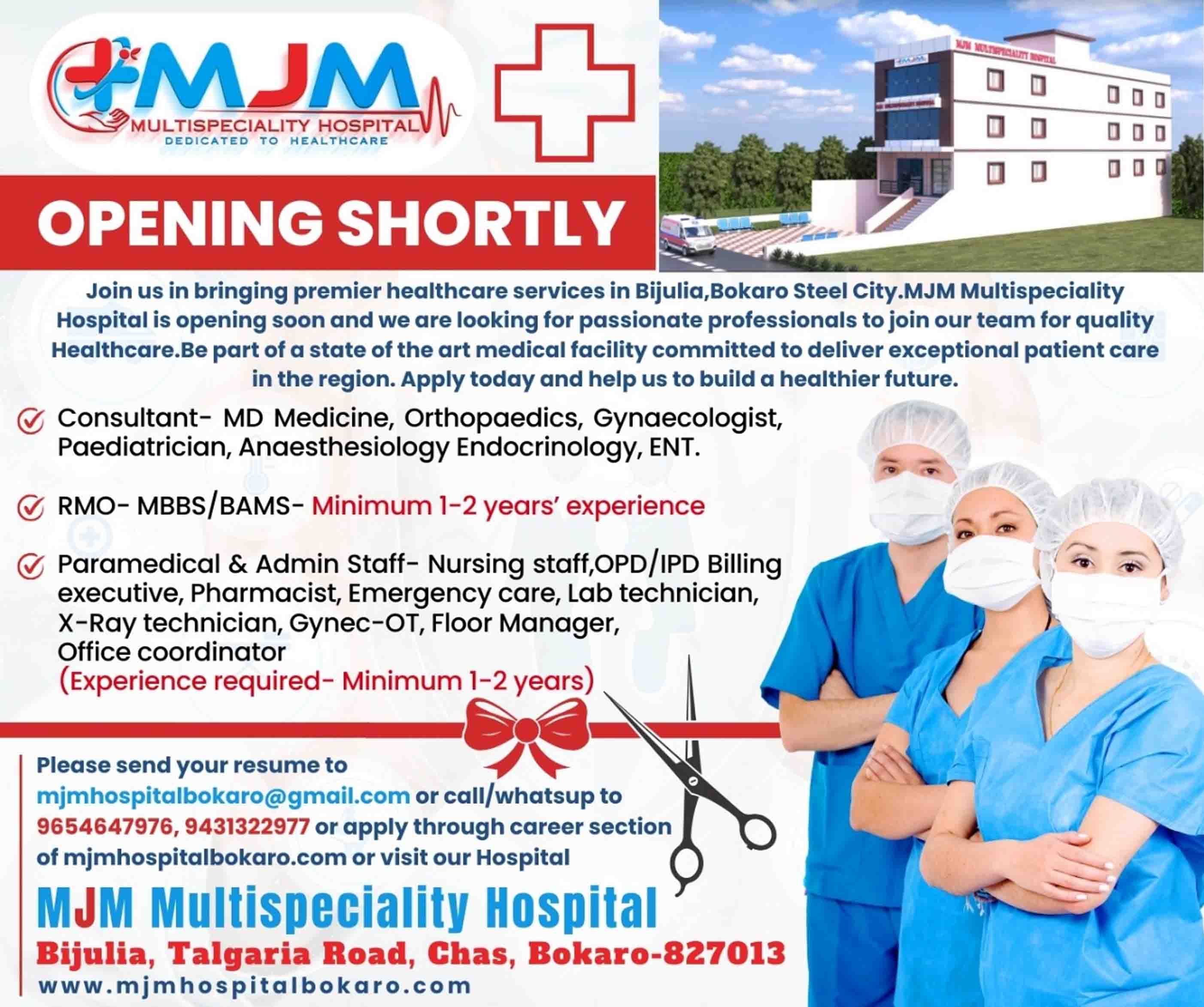 MJM Multispeciality Hospital - Bokaro Best Hospital